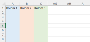 Een kolom vastzetten in Excel - Handleiding Excel